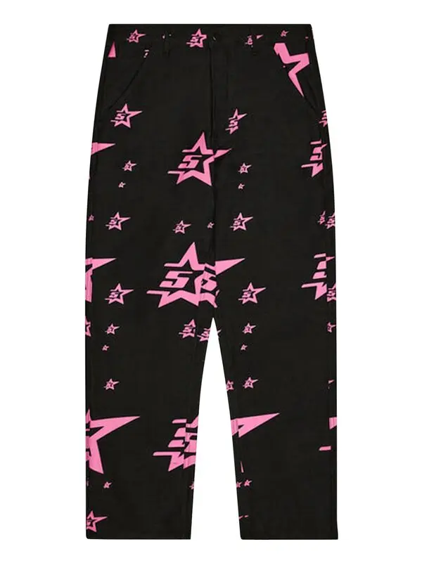 SP5DER 5 Star Work Pant - Black