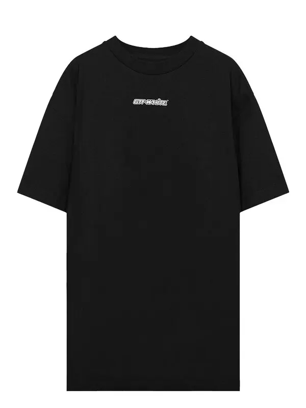 Off-White Back Arrows Sketch Oversize T-shirt - Black