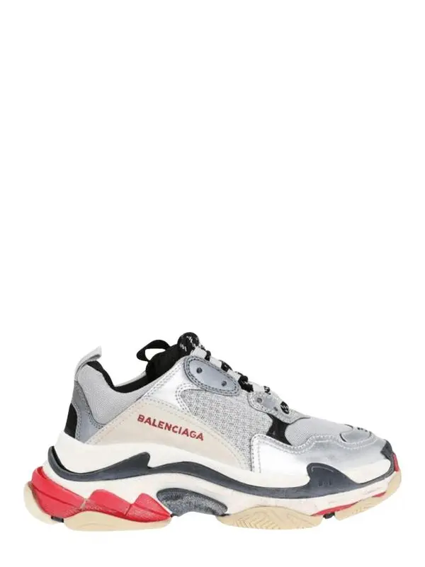Balenciaga Triple S Sneaker - Silver