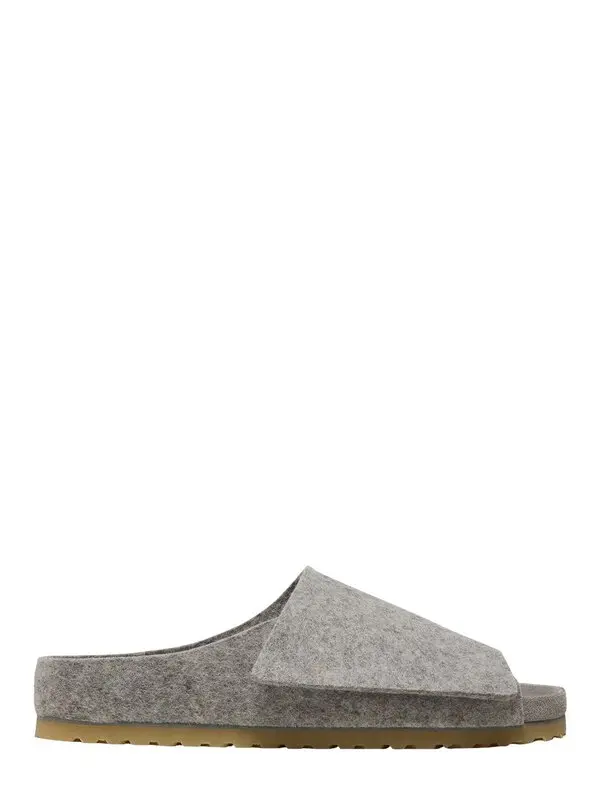 BIRKENSTOCK Fear Of God X Los Feliz Felt Slides - Grey