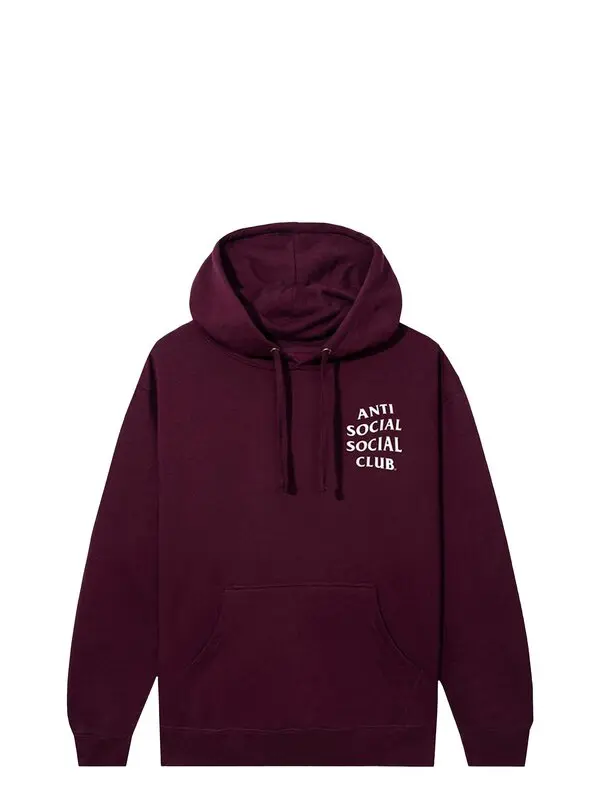 ANTI SOCIAL SOCIAL CLUB Mind Games Hoodie - Red