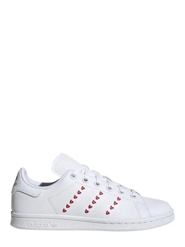 Adidas Stan Smith J 'heart Valentine's Day' Sneakers - White
