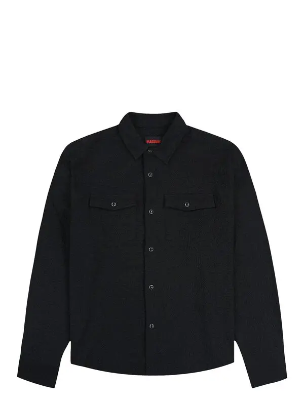 PLEASURES Hive Western Shirt - Black