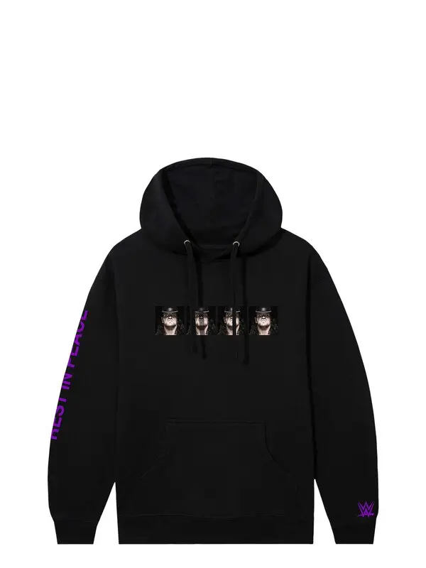 ANTI SOCIAL SOCIAL CLUB X Wwe You Will Rest In Peace Hoodie - Black