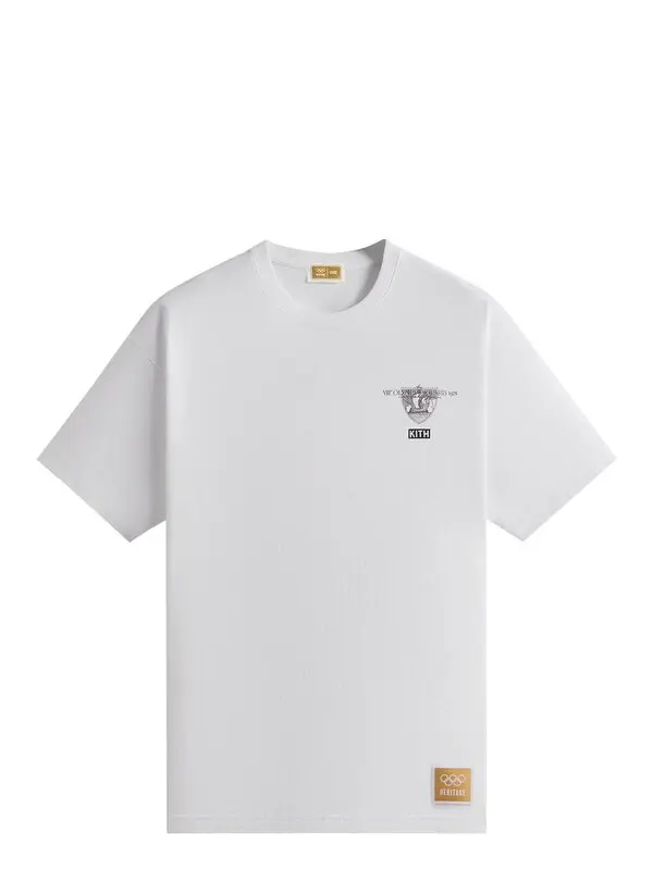 Kith For Olympics Heritage Paris 1924 Vintage Tee - White