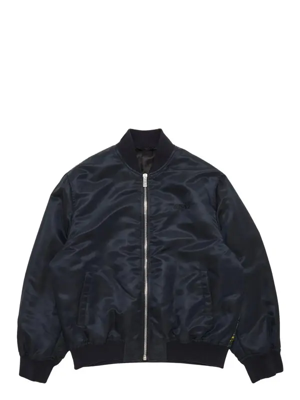 Versace Printed Blouson - Black