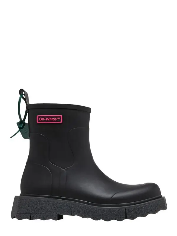Off-White Rain Boots - Black
