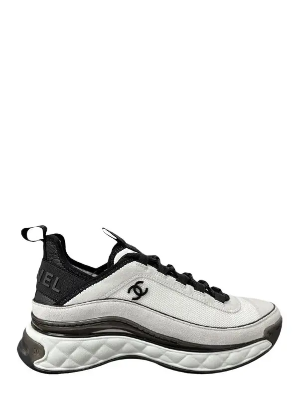 Black White Chanel Sneakers For Women Editorialist