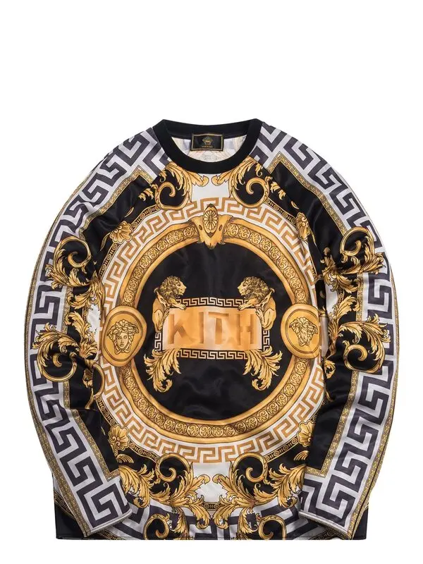 Kith X Versace Silk Crewneck - Black