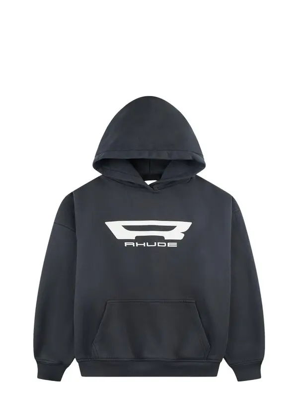 Rhude Campione Hoodie - Black