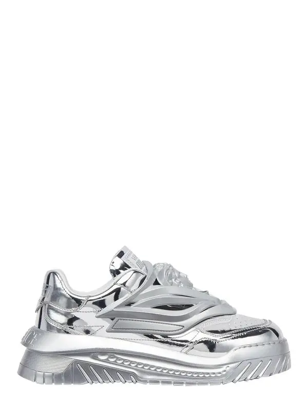 Versace Odissea Caged Rubber Sneakers - Silver