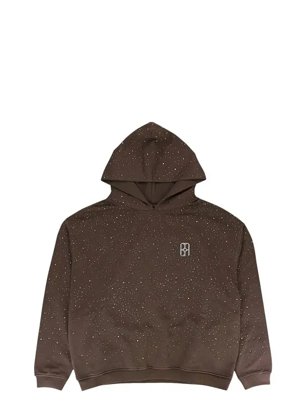 BIRTH OF ROYAL CHILD Starry Skydiamond Hoodie - Brown