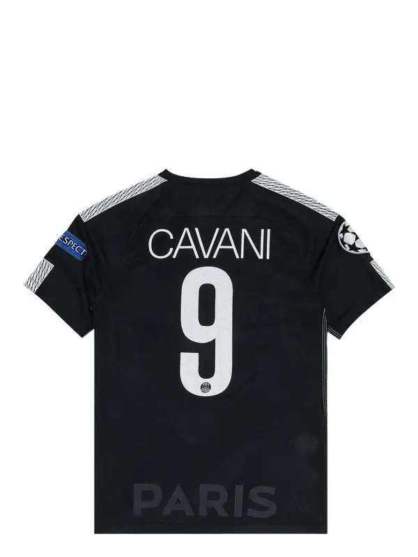 PARIS SAINT-GERMAIN Cavani #9 Third Stadium Jersey - Black