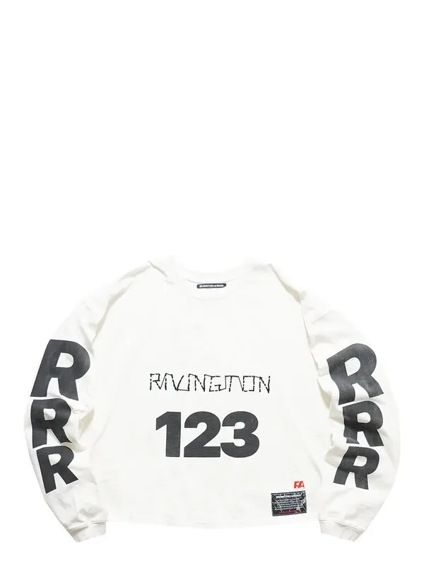 RIVINGTON ROI REBIS Long-sleeve Tee - White