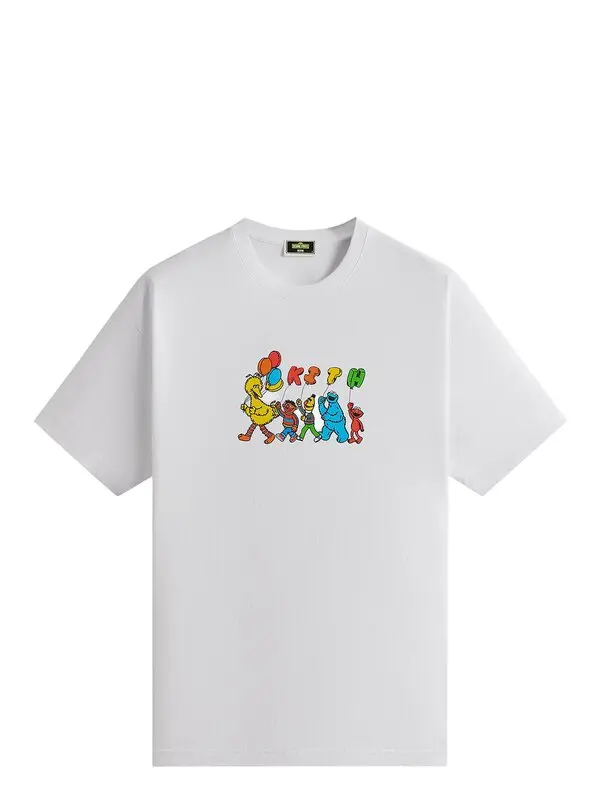 Kith X Sesame Street Balloon Tee - White
