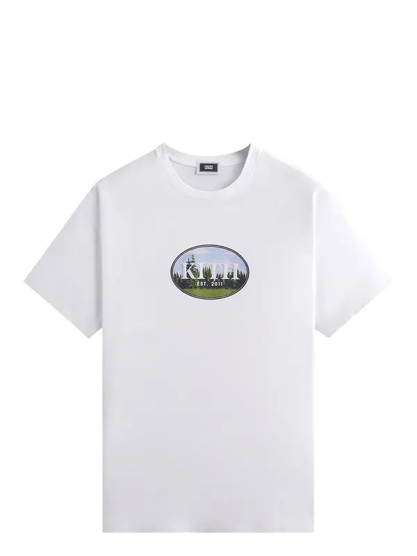 Kith Mountain Scene Tee - White