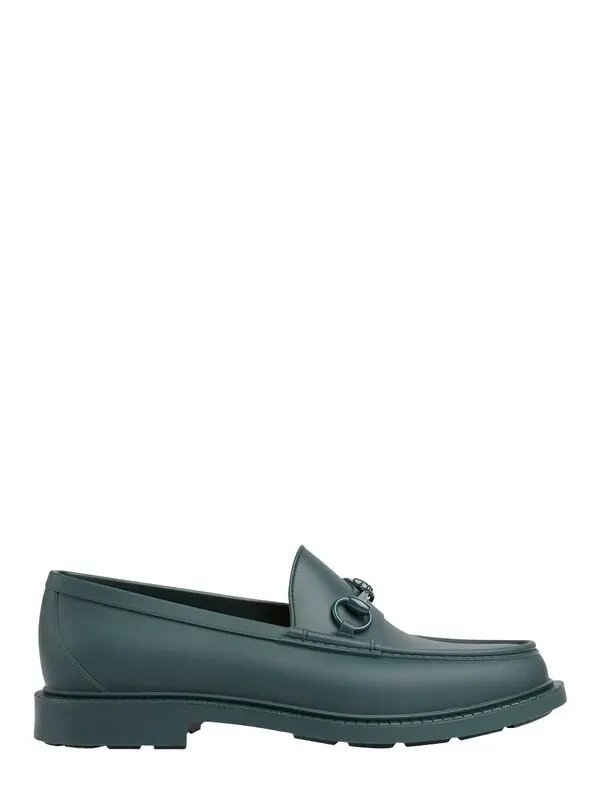 Gucci Lacquered Horsebit Loafer - Green