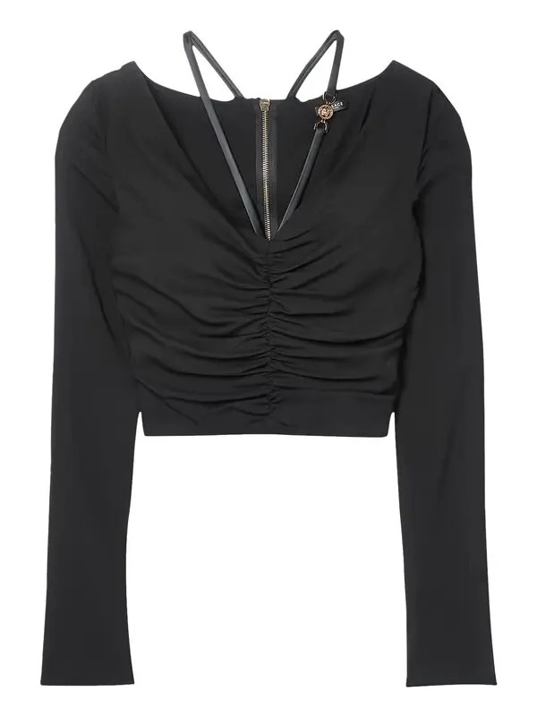 Versace Long-sleeve Top - Black