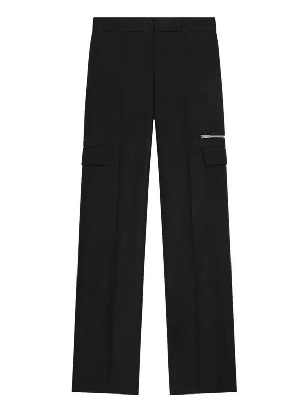 Givenchy Multi-pocket Tailored Trousers - Black