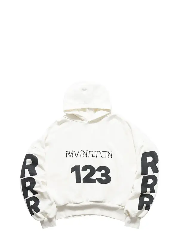 RIVINGTON ROI REBIS Uso 123 Cva Hoodie - White