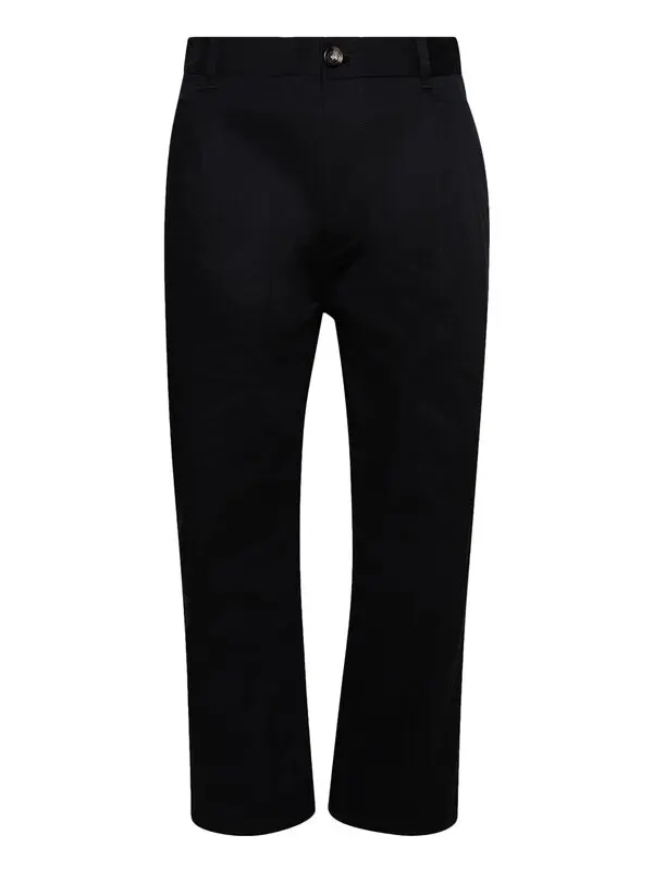 Marni Straight Leg Trousers - Black