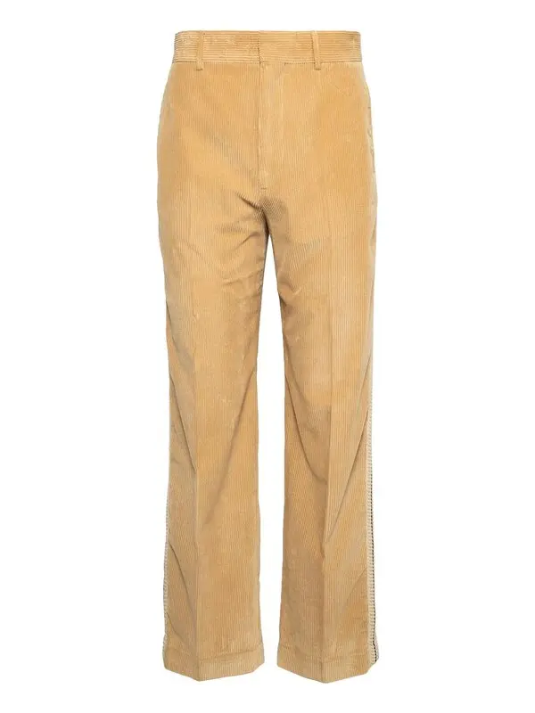 Palm Angels Corduroy Suit Tape Pants - Tan