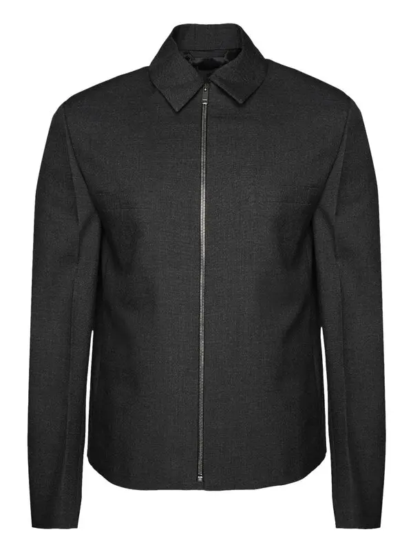 Givenchy Wool Shirt Jacket - Grey