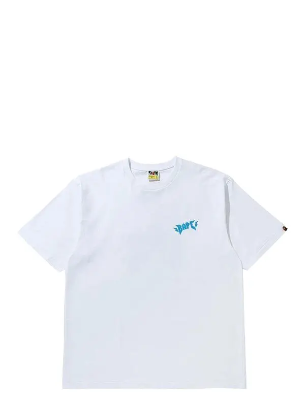 A BATHING APE Baby Milo Rock Band Rlx Tee - White