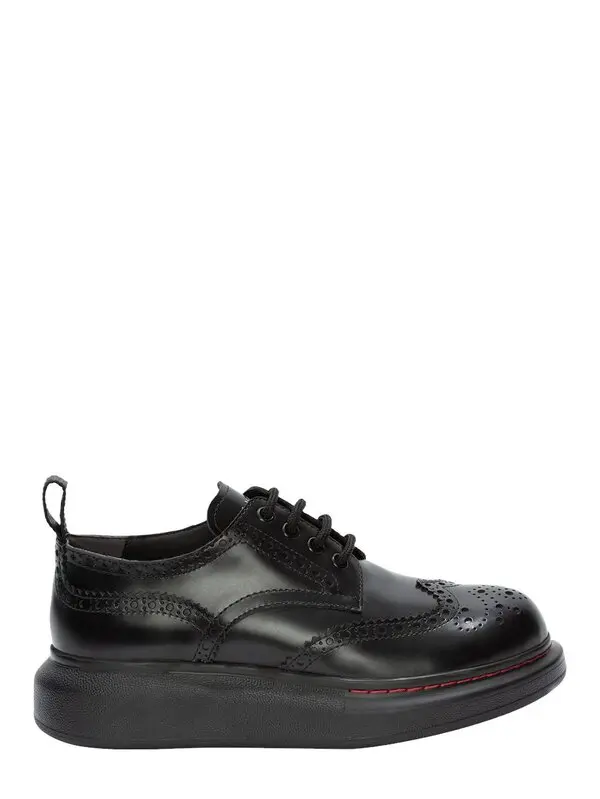 Alexander McQueen Hybrid Lace Up - Black