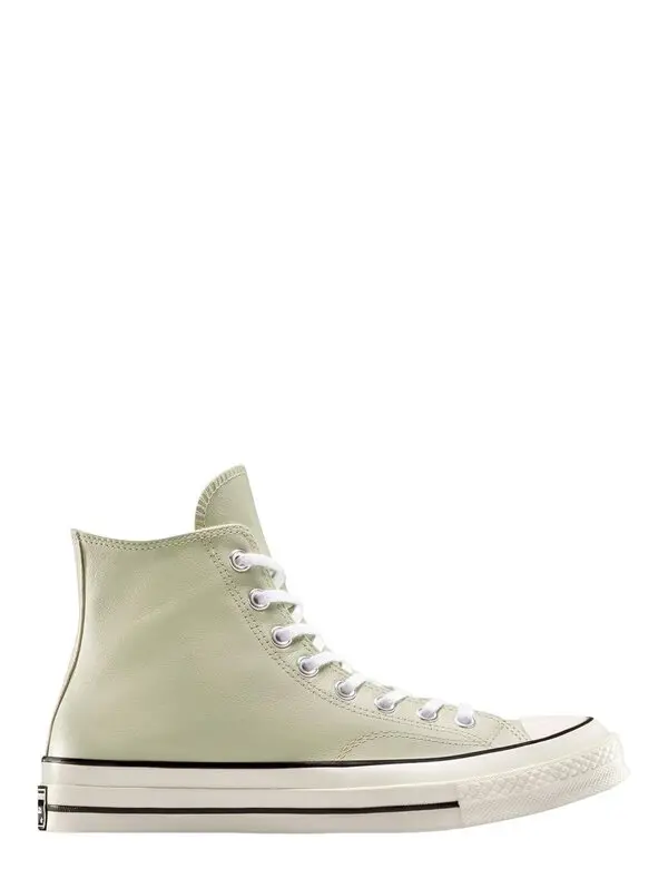 CONVERSE Chuck 70 Leather High-top Sneakers - Green