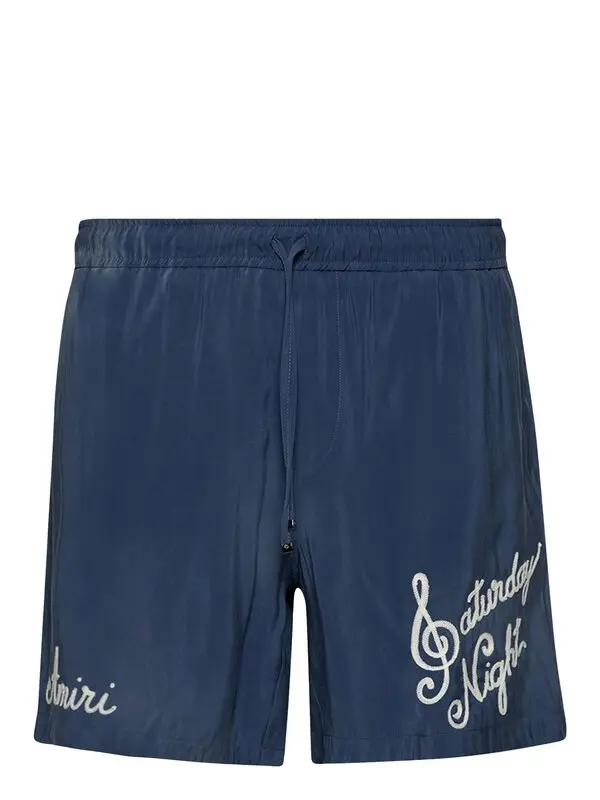 Amiri Saturday Night Short - Blue