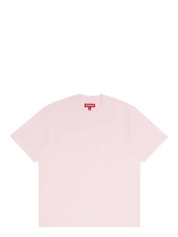 Supreme Short-sleeve Pocket Tee - Pink