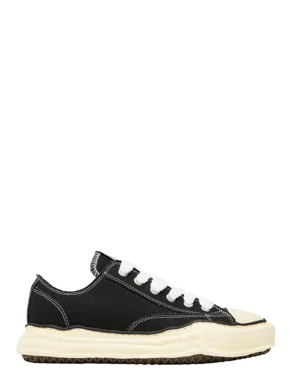 Mihara Yasuhiro Peterson Og Sole Canvas Low Sneakers - Black