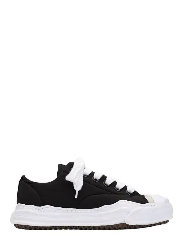 Mihara Yasuhiro Hank Og Sole Nylon Puffer Low Sneakers - Black