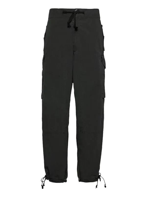 MAISON MARGIELA Four-stitch Logo Track Pants - Black