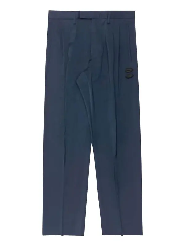 Off-White Oversized Suit Trousers - Blue