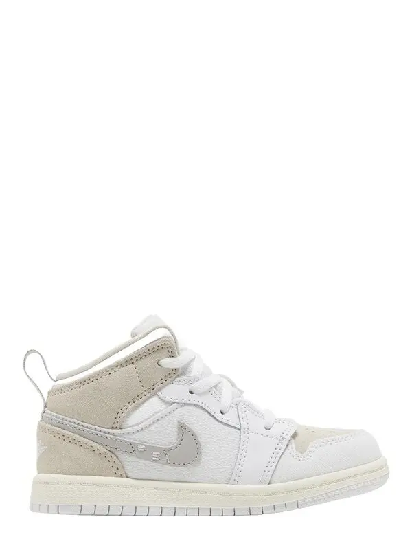 JORDAN 1 Mid Se Craft Td Sneakers - Cream