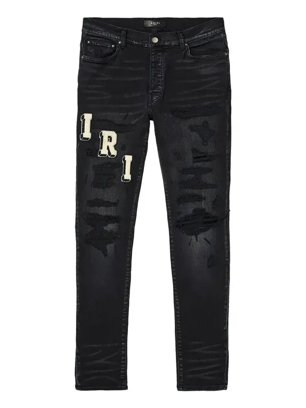 Amiri Varsity Jean - Black