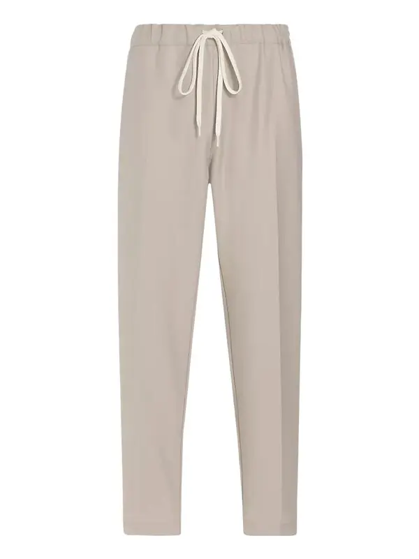 MAISON MARGIELA Straight Leg Trousers - Tan