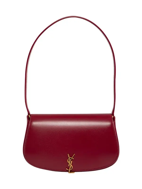 Saint Laurent Half-moon Shoulder Bag - Red