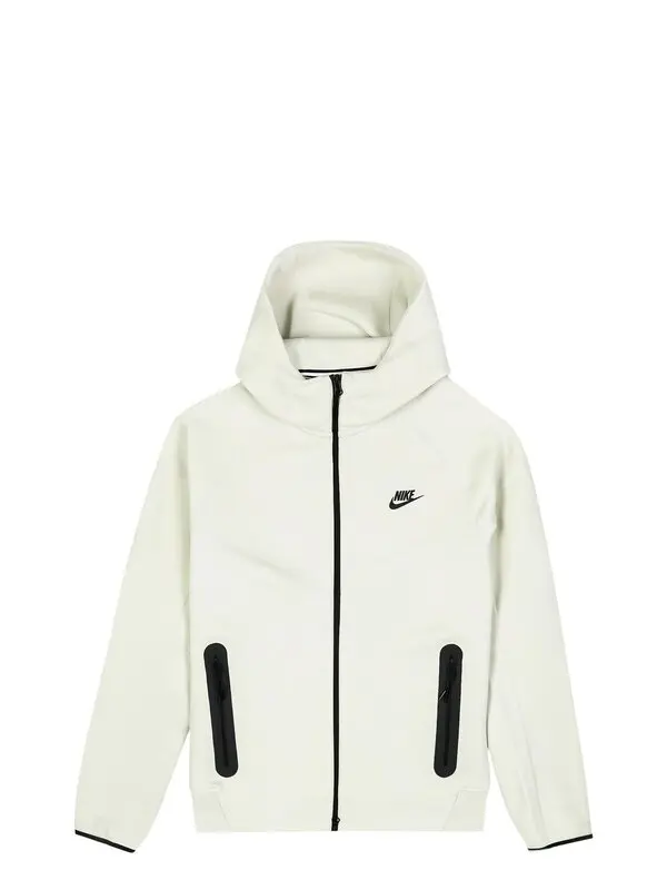 Nike Sportswear Tech Fleece Windrunner Full Zip Hoodie - Cream