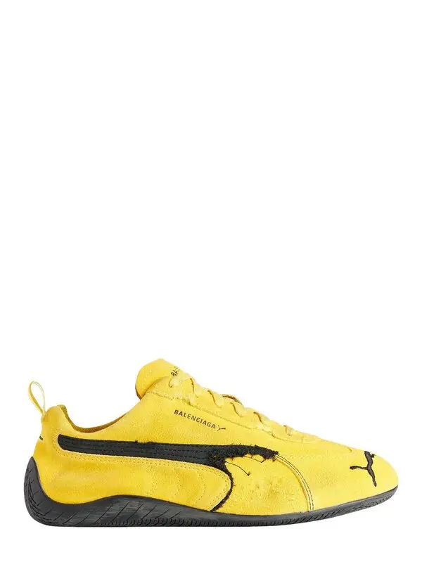 Balenciaga X Speedcat Suede - Yellow