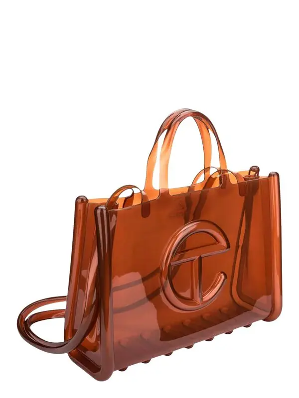 TELFAR X Melissa Large Jelly Shopper - Brown