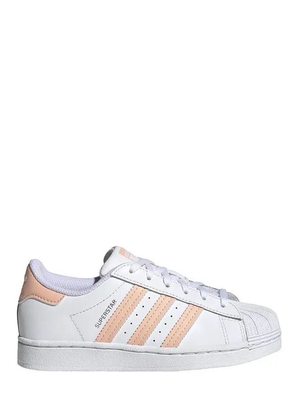 Adidas Superstar J Haze Coral - White