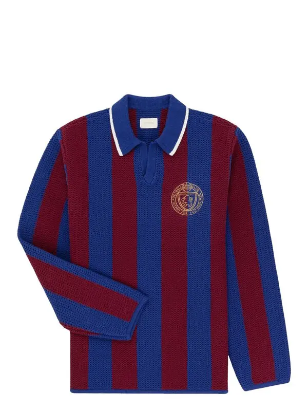 Aimé Leon Dore Long-sleeve Knit Soccer Jersey - Multicolor