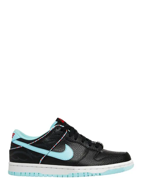 Nike Dunk Low Se Gs 'barber Shop' Sneakers - Black