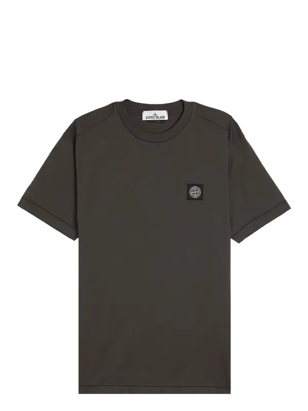 Stone Island Compass Patch T-shirt - Grey