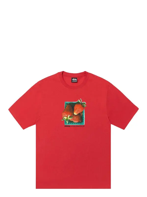 StÜssy Berries Tee - Red