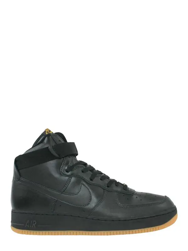Nike Air Force 1 High Top Sneakers - Black