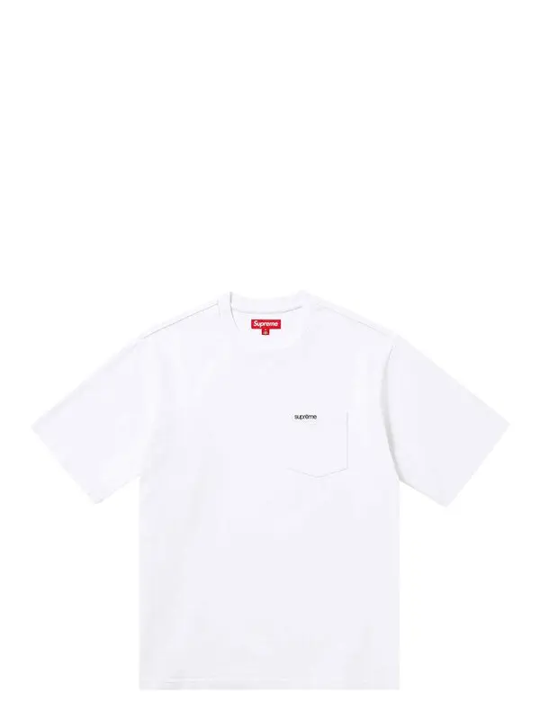 Supreme Short-sleeve Pocket T-shirt - White